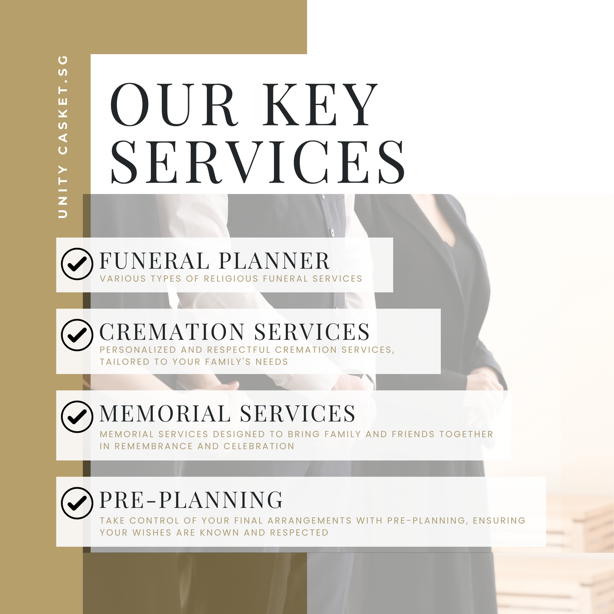 Best Funeral Services Singapore | Unity Casket